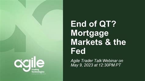 Agile Trading Technologies On Linkedin End Of Qt Mortgage Markets