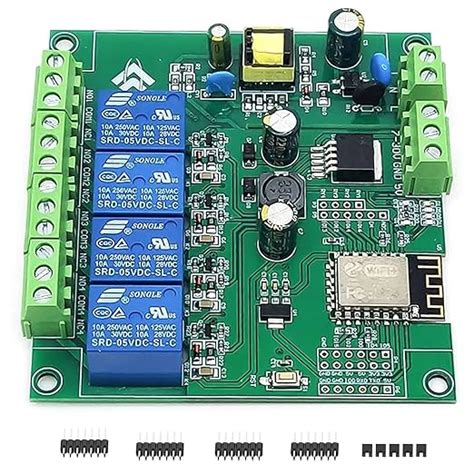 XTVTX ESP8266 WIFI Modulo relè a 4 vie Modulo relè ESP 12 Scheda di