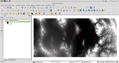 Crear Un Plugin Para Muestrear Valores Ráster Con Un Vectorial De