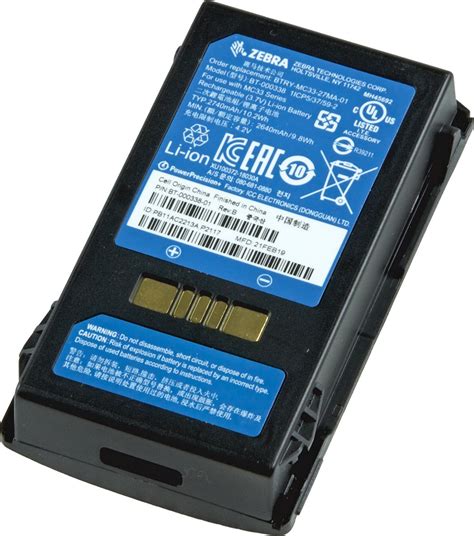 Pin đầu đọc Zebra Mc3300ax Btry Mc33 52ma 01