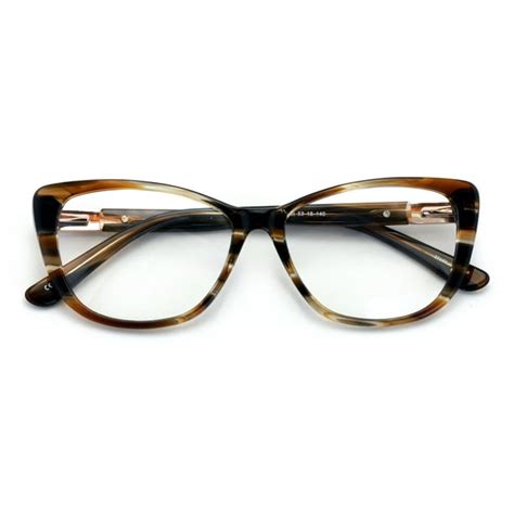 Women Premium Acetate Big Lens Cateye Reading Glasses Fun Cat Eye