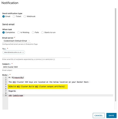 Vra Code Stream Preserving Files And Artifacts Created In A Ci Task