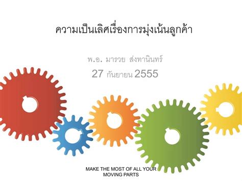 Baldrige Awareness Series 2 Customer Driven Excellence Ppt