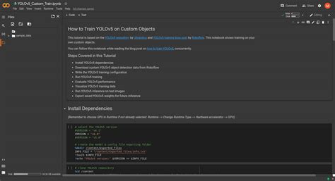 How To Train A YOLOv Object Detection Model In Google Colab