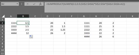 Excel Sumifs And Match Stack Overflow