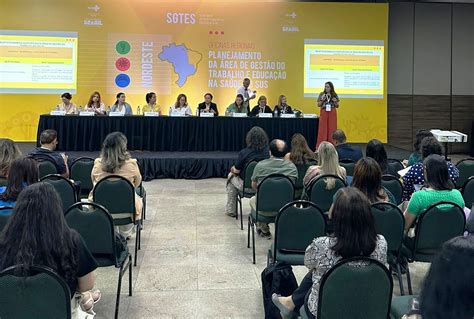 Sesau Participa De Oficina Regional De Planejamento Sobre Gestão Do