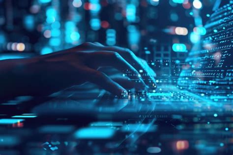 Premium Ai Image Digitalization And Programming Concept Portrayed