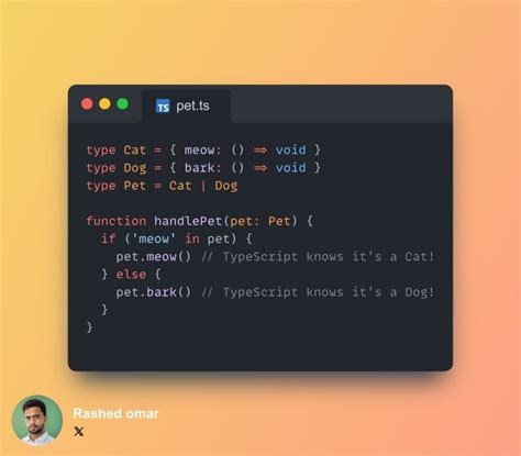 Rashed Omar On Linkedin Typescript Javascript Webdevelopment Codingtips