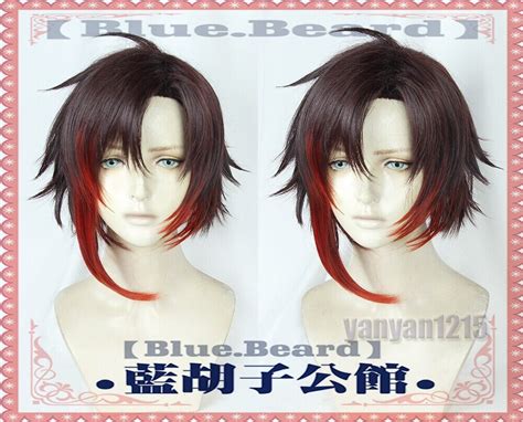Rwby Cosplay Ruby Wig Rwby Volume 7 Ruby Rose Black Red Cosplay Wig