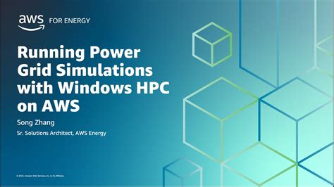 Running Power Grid Simulations With Windows Hpc On Aws Youtube