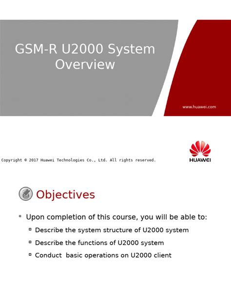 1 Gsm R U2000 System Overview Pdf Computer Network User Computing