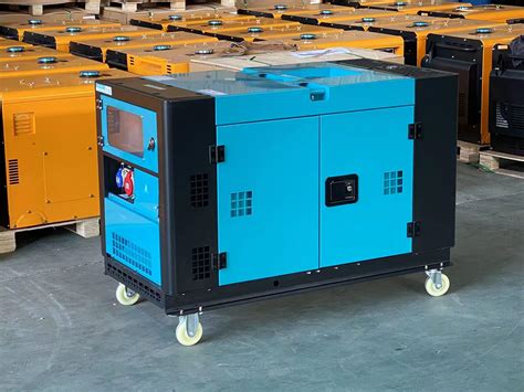 Air Cooled Avr 10kva 12kva 15kva Silent Diesel Generator Portable
