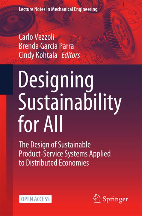 Pdf Designing Sustainability For All The Design Of Sustainable Product Service Systems