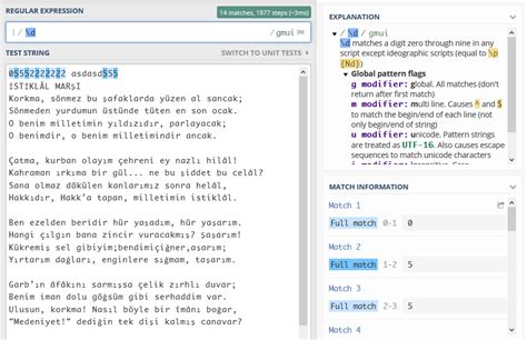 Regex Regexp Regular Expressions Düzenlikurallı İfadeler Bölüm 1