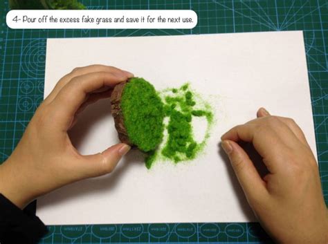 Fake Grass For Crafts Artificial Grass Powder