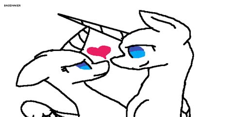 Pixilart Mlp Couple Base By Theaftons