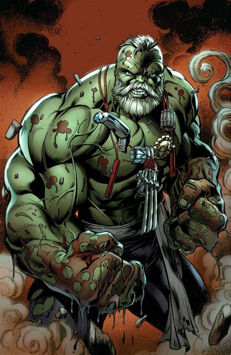 Doc Green Dr Bruce Banner Alternate Hulk Persona Art By Mark
