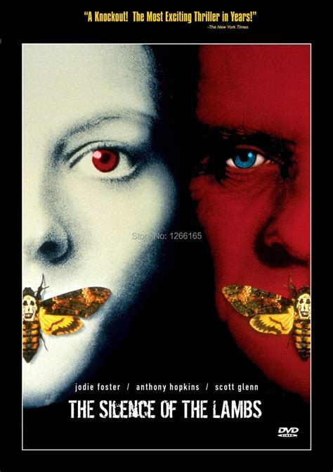 The Silence Of The Lambs Movie Poster Rare Hannibal Lecter Anthony