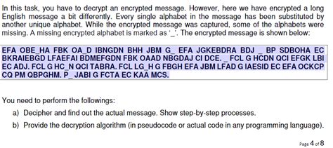 In This Task You Have To Decrypt An Encrypted
