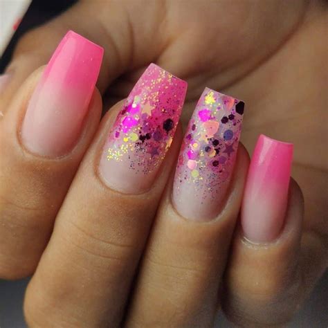 Top 40 Stunning Nail Designs With Glitter 2022short And Long Nail