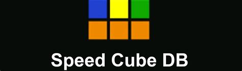 魔方公式库网站上线 speed cube db 哔哩哔哩专栏