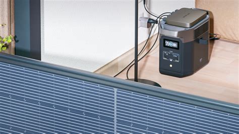 Ecoflow Balkonkraftwerk Powerstream Solar Generatorende Test