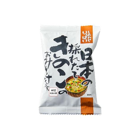 버섯 미소시루 9g 그리팅 우리집 밥상주치의
