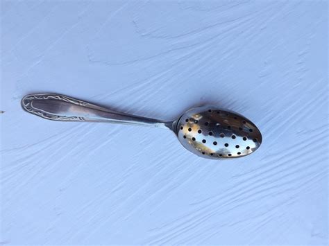 Vintage Tea Strainer Vintage Soviet Tea Spoon Sieve Haute Juice