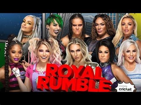 Women Royal Rumble Wwe Match Youtube