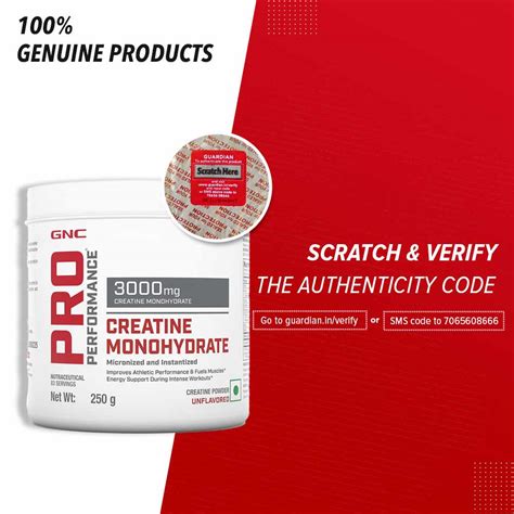 Gnc Creatine Monohydrate 250 G 0 55 Lb Shrufit