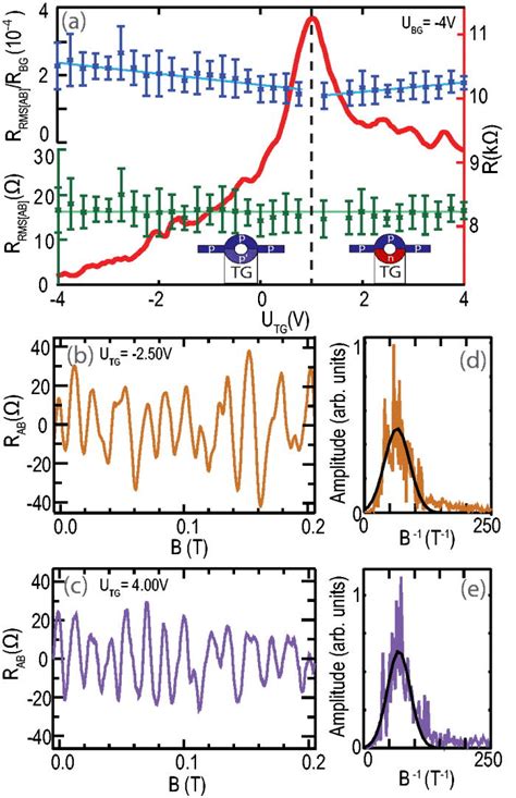 Aharonov Bohm Oscillations Dependent Of The Carrier Type And Download Scientific Diagram