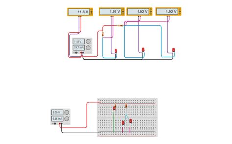 Circuit Design Vaja 6 Vezje 1 Miodrag Stajič 1ra Tinkercad