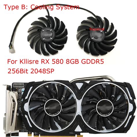 Кулер для графического процессора VGA, PLD09210S12HH, 2 шт | AliExpress