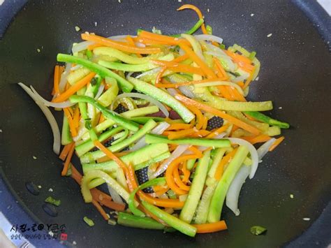 야채 두부면 짜장면 만들기 짜파게티 만능 소스 레시피 두부면 요리