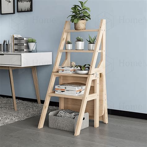 Multifunctional Two Step Folding Ladder S2302 Homemore