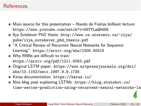 Lstm Tutorial Pdf