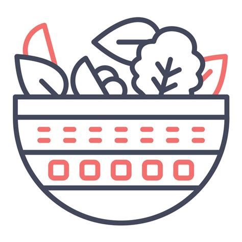 Premium Vector Salad Vector Illustration Style