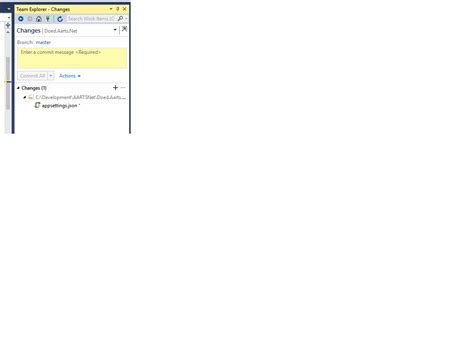Visual Studio Git Update Index Assume Unchanged Just Stopped Working Stack Overflow
