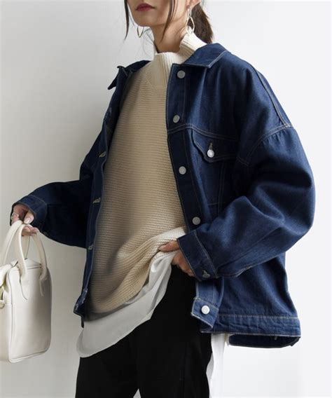 And It （アンドイット）の「ビッグシルエットデニムジャケット（デニムジャケット）」 Wear