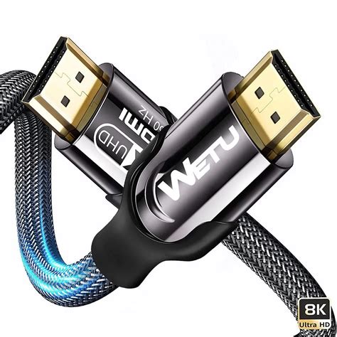 Kabel Przewód Hdmi 21 Wetu Premium 8k 60hz 4k 120hz Ultra High Speed