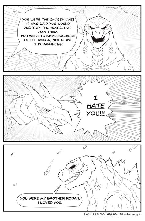 Pin By Pablo Massardo On Kaiju Godzilla Funny Godzilla Comics Kaiju