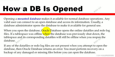 oracle数据库的spfile与pfile：配置与管理详解 csdn博客