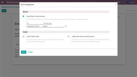 Export Stock Odoo Woocommerce Connector By Emipro