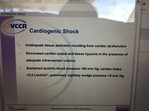 Cardiogenic Shock And Hemorrhagic Shock Flashcards Quizlet