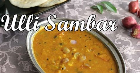 Ulli Sambar Thattukada