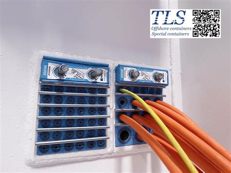 When The Modular Container Needs Fire And Explosion Protection And External Cables Need To Be