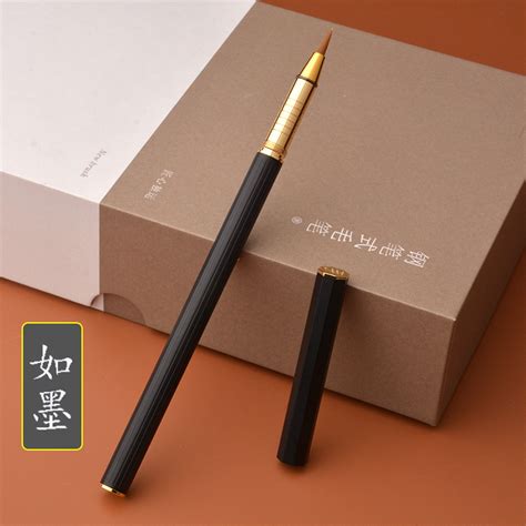 【送30隻墨囊】毛筆 筆 鋼筆式毛筆 吸墨式毛筆 抄經筆 軟毛筆 書法鋼筆 狼豪毛筆 練字毛筆【hshw 233】 蝦皮購物