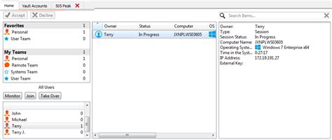 Access Dashboard For Privileged User Management