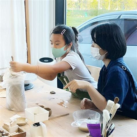 전민동 도자기공방 모은공방 대전 원데이클래스 아이와 함께 행복한 시간 보냈어요 네이버 블로그