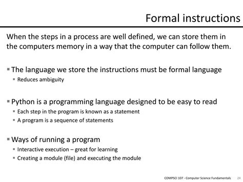 PPT COMPSCI 107 Computer Science Fundamentals PowerPoint Presentation